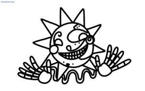 Sundrop FNAF Coloring Pages | WONDER DAY — Coloring pages for children ...