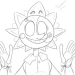Sundrop FNAF Coloring Pages | WONDER DAY — Coloring pages for children ...
