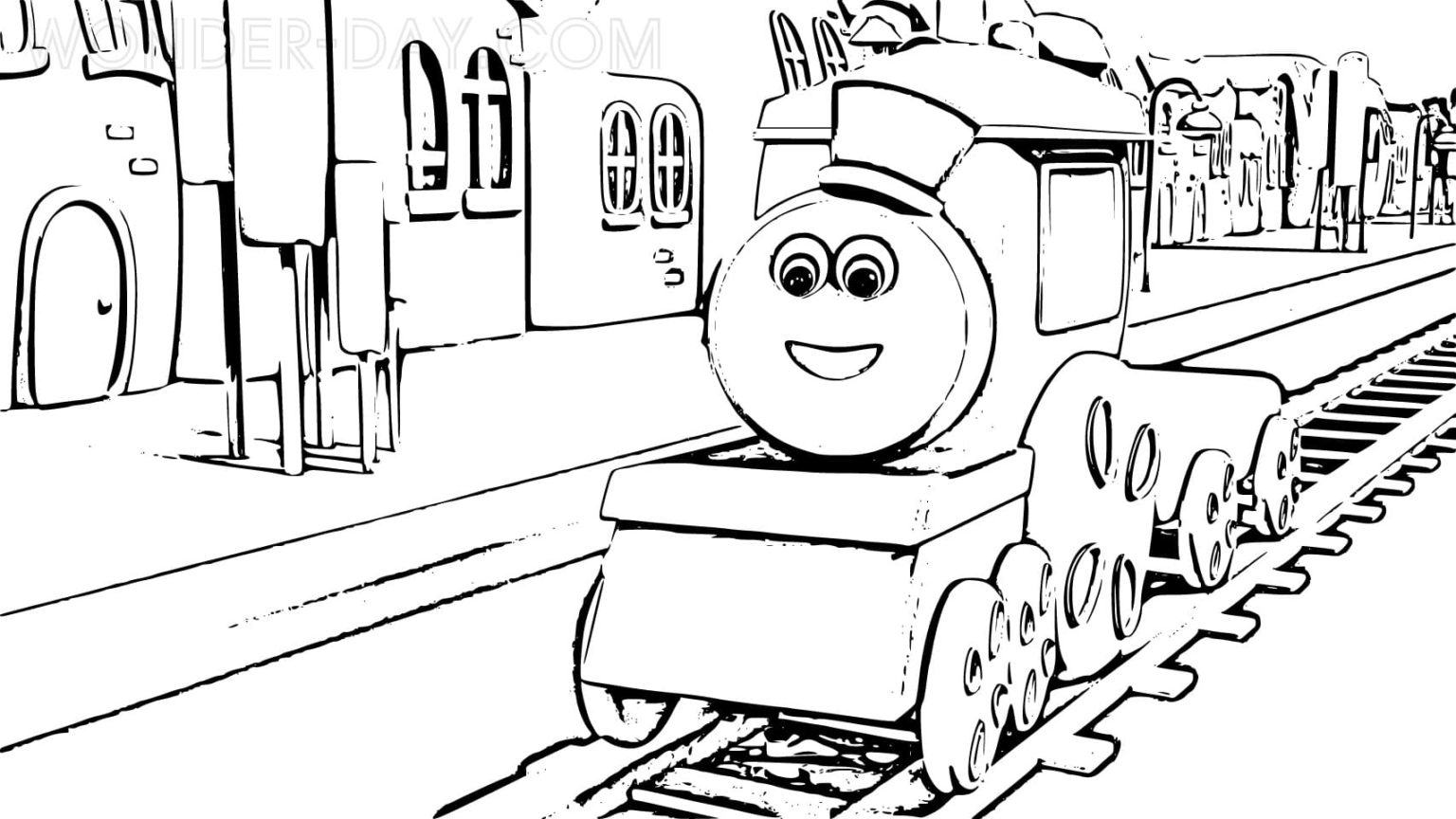 Bob The Train Coloring Pages | Printable Coloring Pages