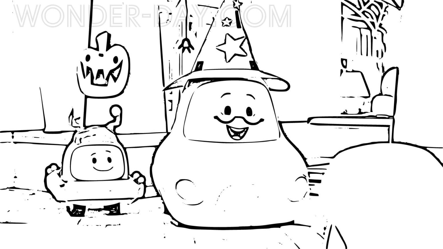 Go! Go! Cory Carson Coloring Pages | WONDER DAY — Coloring pages for ...