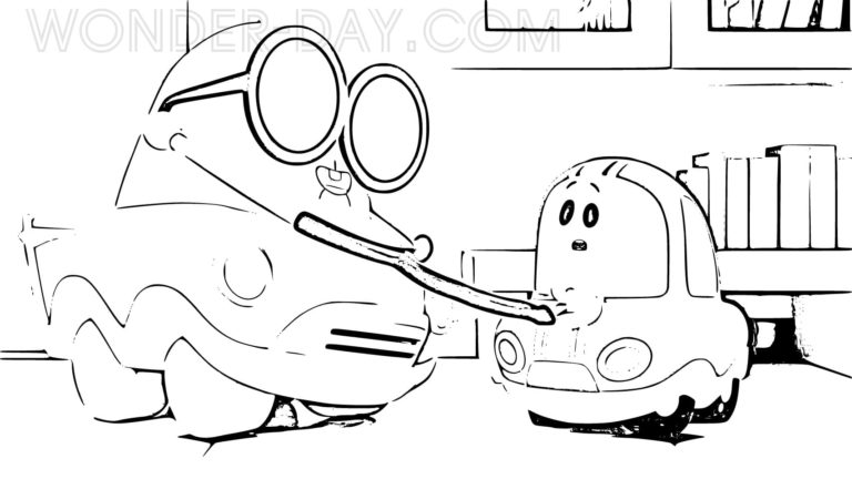 Go! Go! Cory Carson Coloring Pages | WONDER DAY — Coloring pages for ...