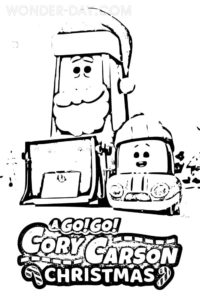 Go! Go! Cory Carson Coloring Pages | WONDER DAY — Coloring pages for ...