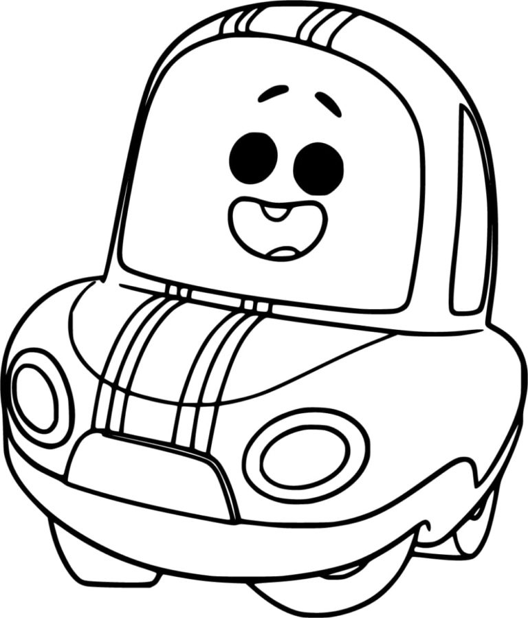Go! Go! Cory Carson Coloring Pages | WONDER DAY — Coloring pages for ...