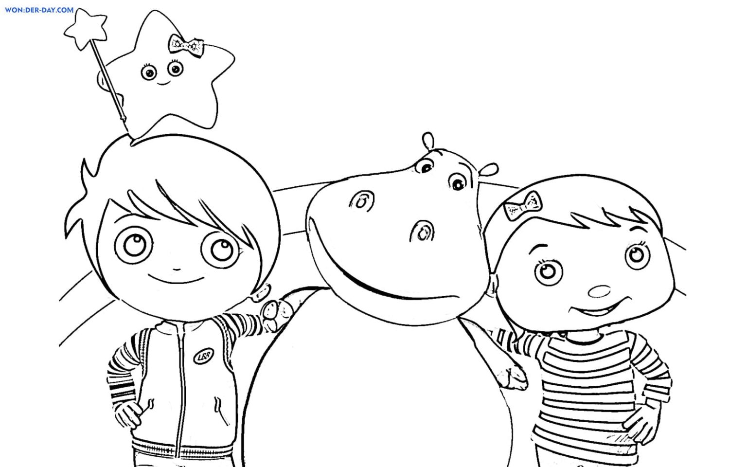 Little Baby Bum Coloring Pages | Print and Color for Kids