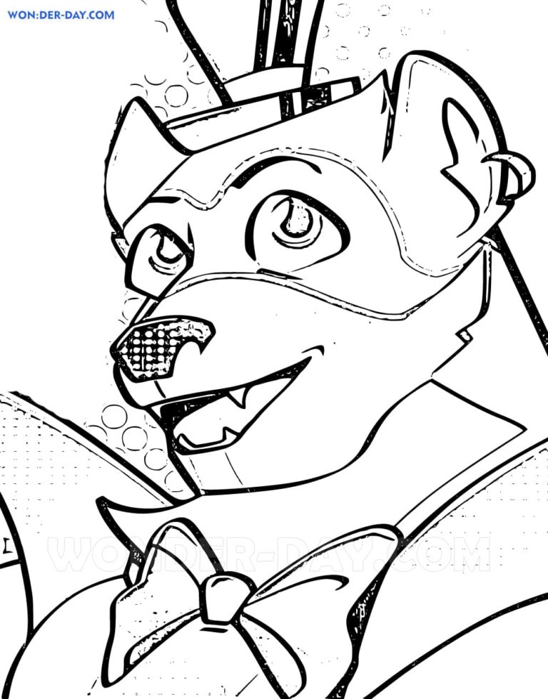 Fnaf Security Breach Coloring Pages | WONDER DAY — Coloring pages for ...