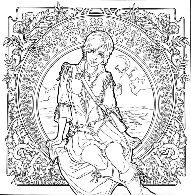 Witcher Coloring Pages | Printable Coloring Pages