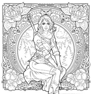 Witcher Coloring Pages | Printable Coloring Pages