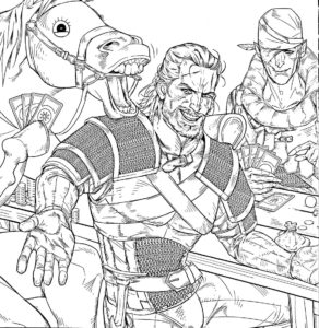 Witcher Coloring Pages | Printable Coloring Pages