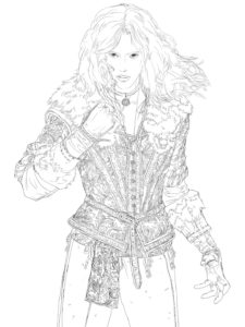 Witcher Coloring Pages | Printable Coloring Pages