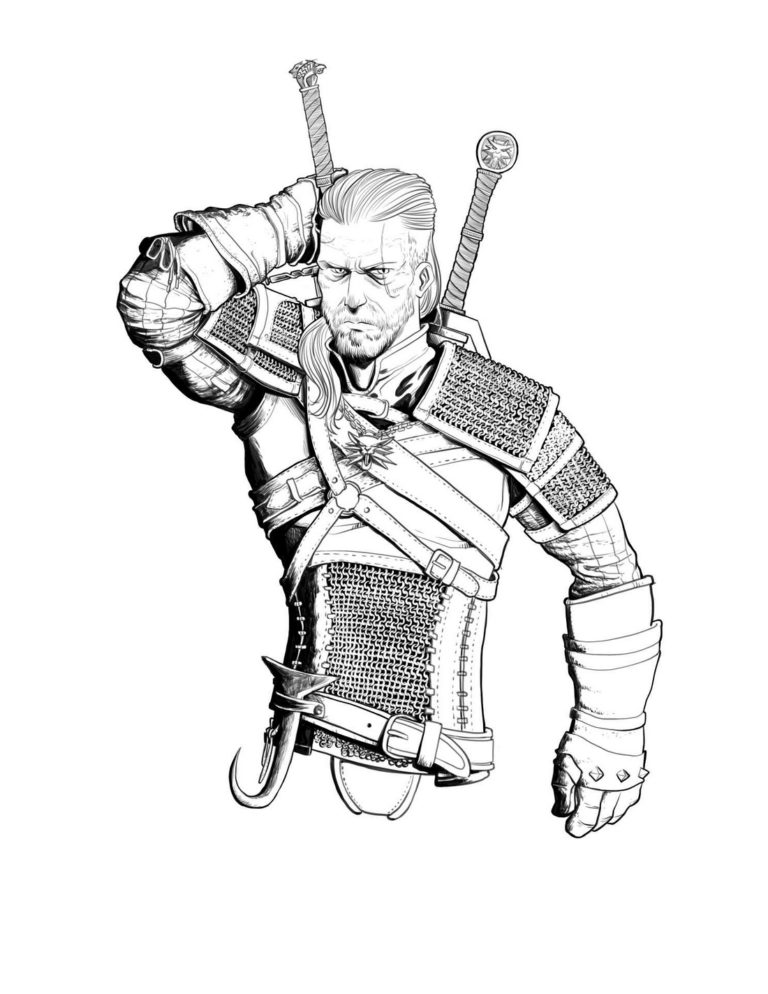 Witcher Coloring Pages | Printable Coloring Pages