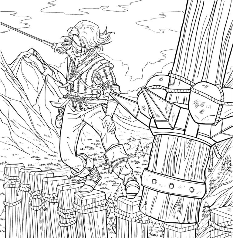 Witcher Coloring Pages | Printable Coloring Pages