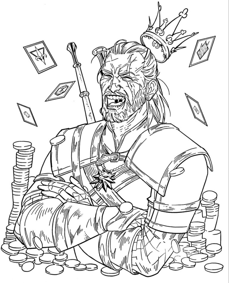 Witcher Coloring Pages | Printable Coloring Pages