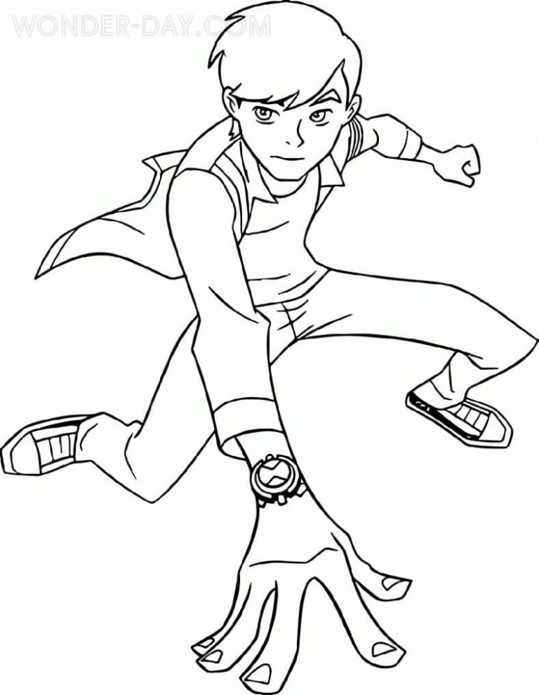 Ben 10 Coloring Pages | Free Coloring Pages for Kids