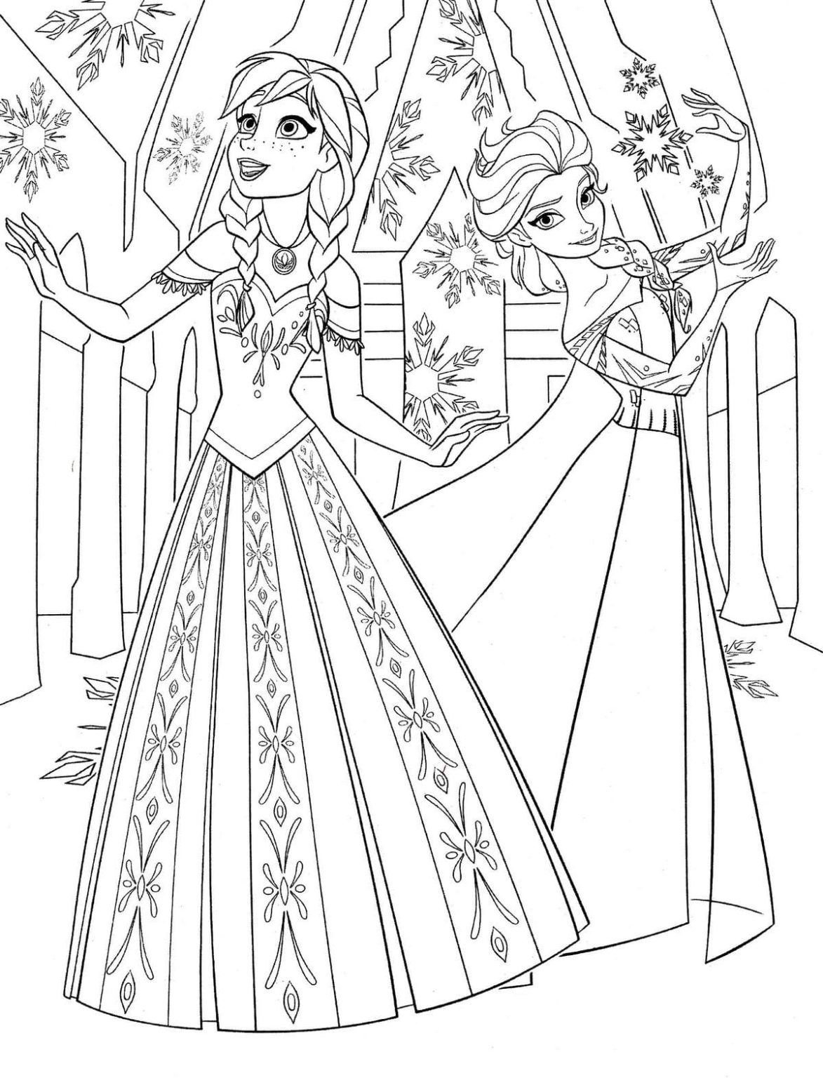 Elsa Coloring Pages | Best Coloring Pages for Girls