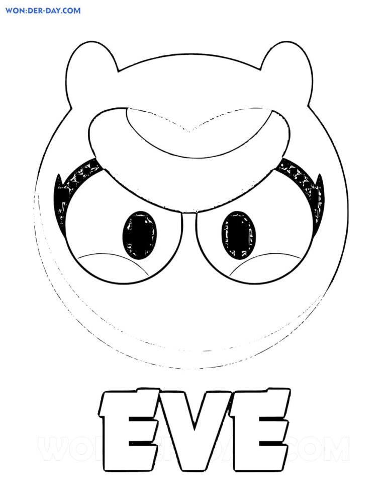 Eve Brawl Stars Coloring Pages | WONDER DAY — Coloring pages for ...