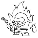 Ghost Rider Coloring Pages | WONDER DAY — Coloring pages for children ...