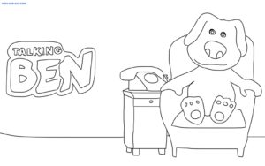 Talking Ben Coloring Pages | WONDER DAY — Coloring pages for children ...