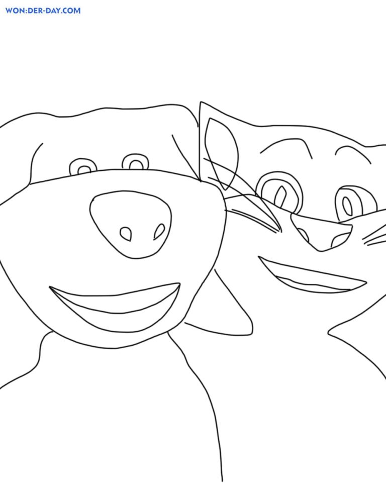 Talking Ben Coloring Pages | WONDER DAY — Coloring pages for children ...