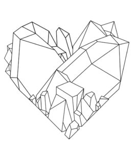 Crystal Coloring Pages | Free Coloring Pages