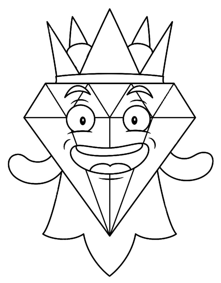 Crystal Coloring Pages | Free Coloring Pages