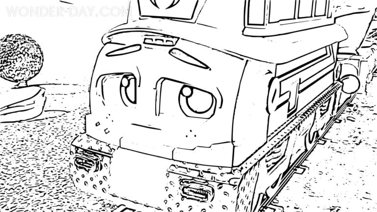 Mighty Express coloring pages | Print for Kids