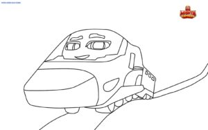 Mighty Express coloring pages | Print for Kids