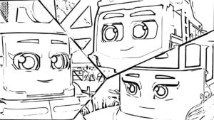 Mighty Express coloring pages | Print for Kids