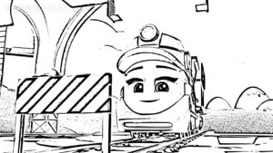 Mighty Express coloring pages | Print for Kids