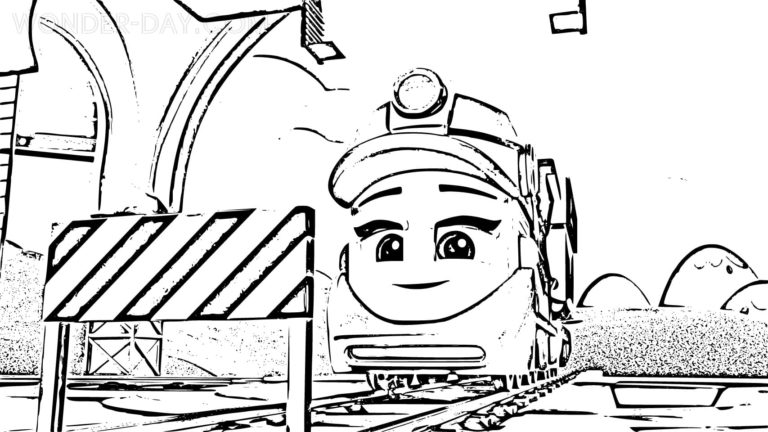 Mighty Express coloring pages | Print for Kids