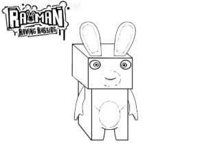 Rabbids Invasion Coloring Pages | WONDER DAY — Coloring pages for ...
