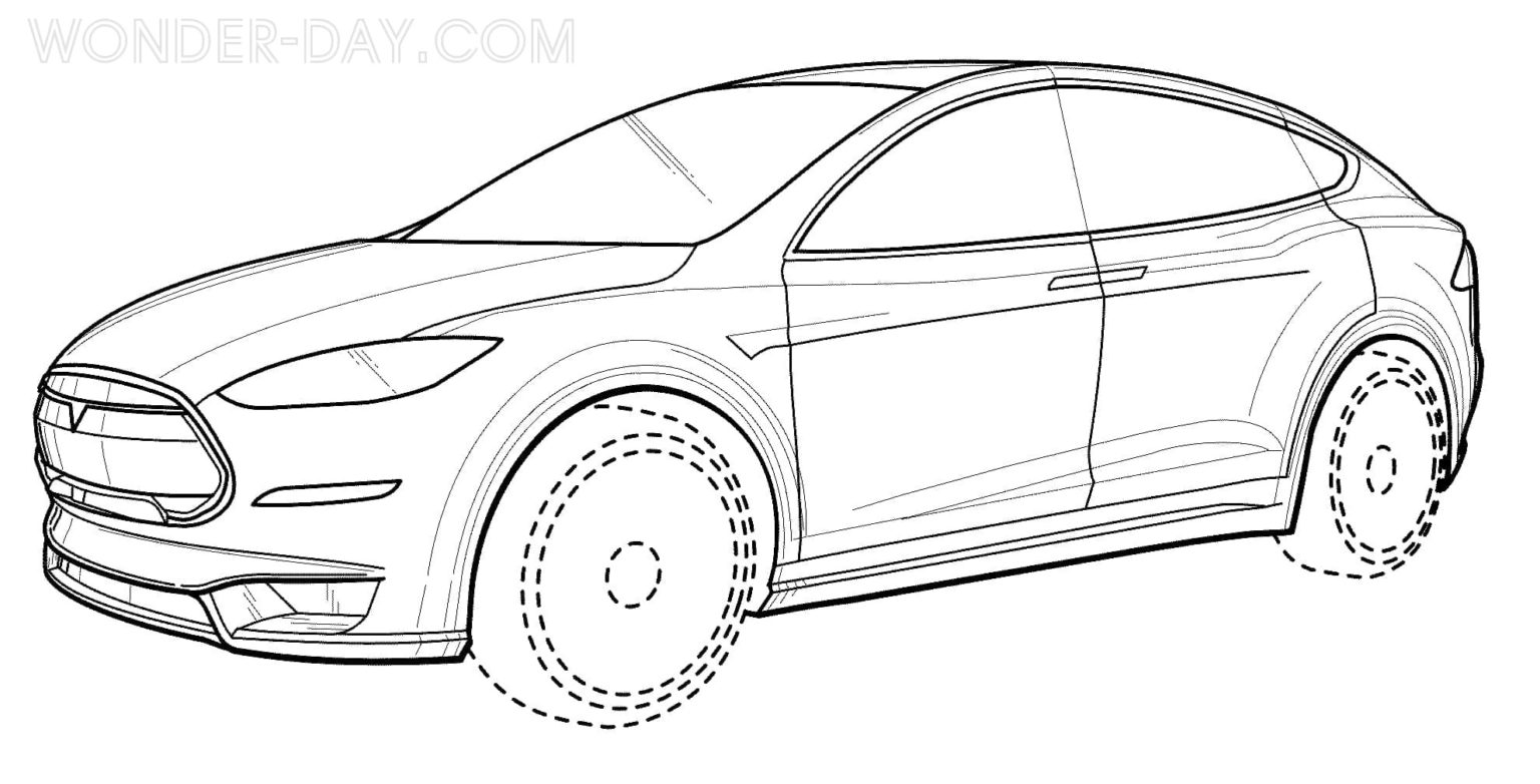 Tesla Coloring Pages | Coloring Pages for Kids