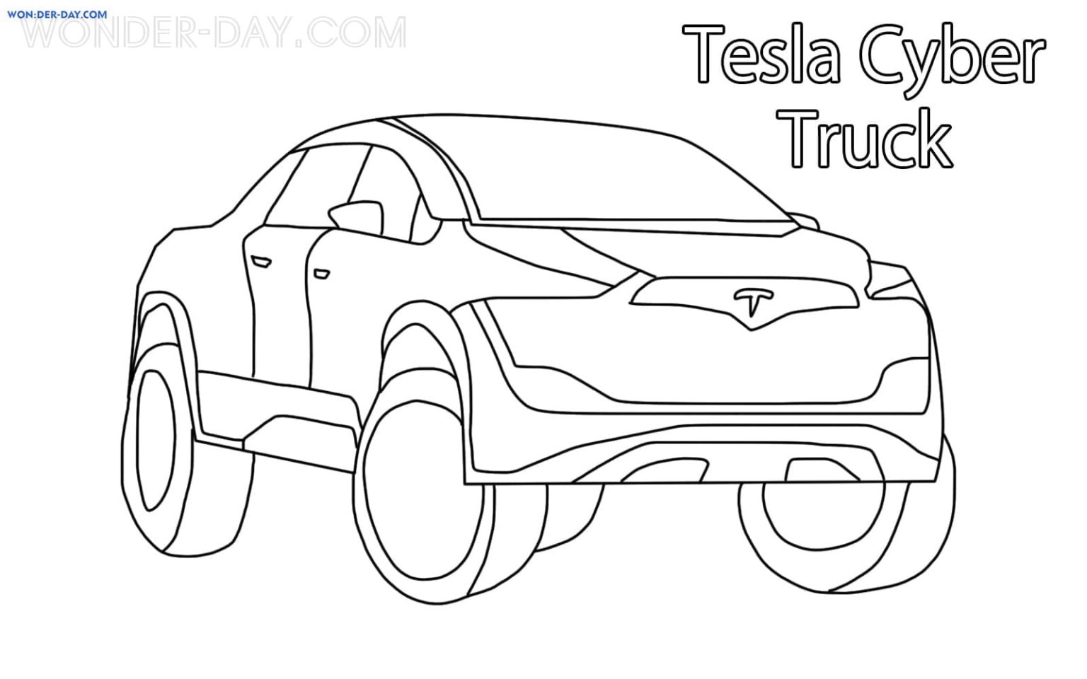Tesla Coloring Pages | Coloring Pages for Kids
