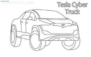 Tesla Coloring Pages | Coloring Pages for Kids