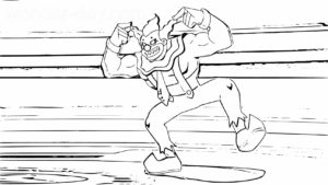 Akedo Coloring Pages | WONDER DAY — Coloring pages for children and adults