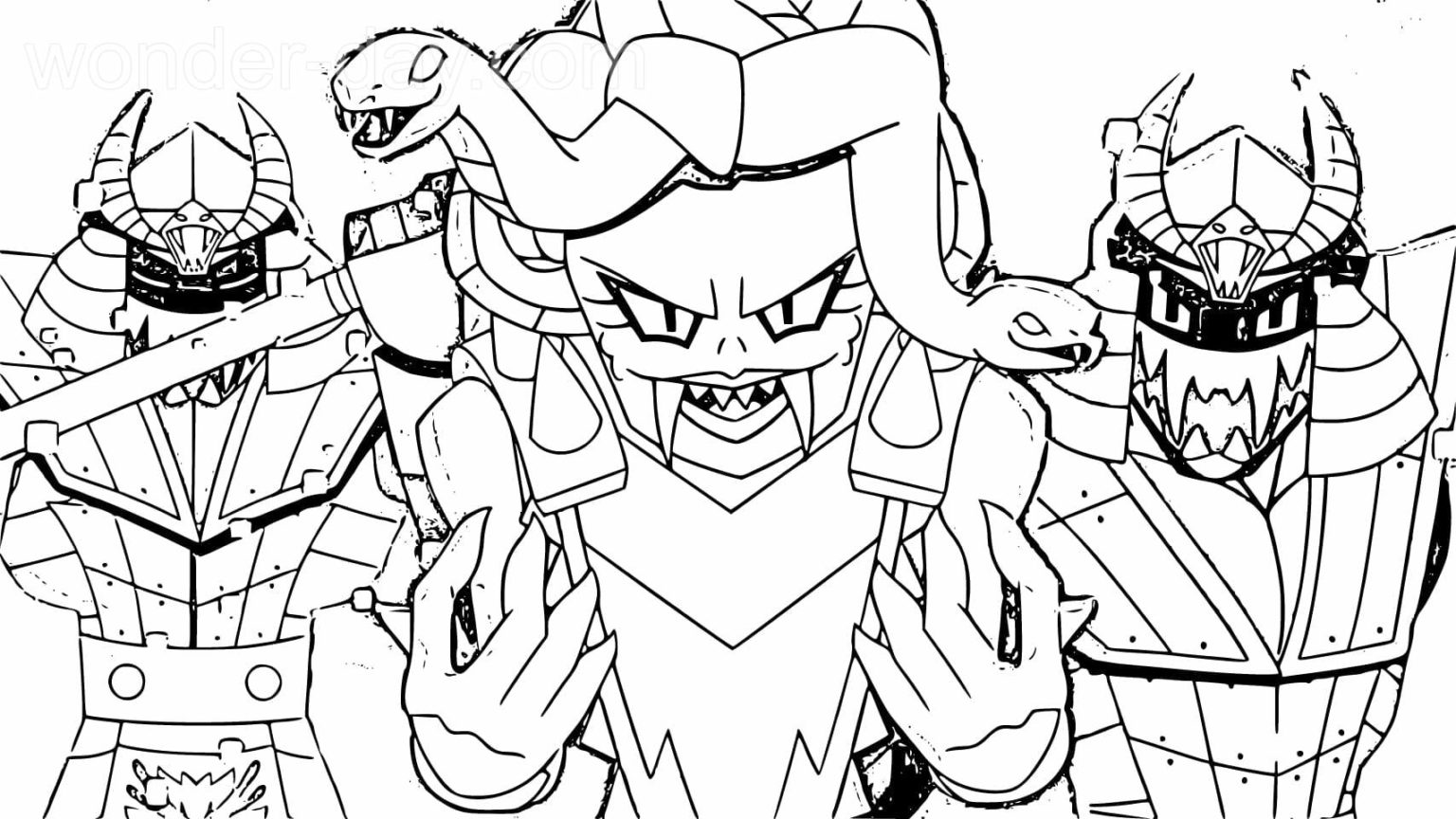 Akedo Coloring Pages | WONDER DAY — Coloring pages for children and adults