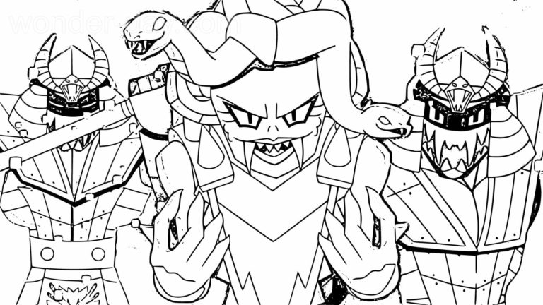 Akedo Coloring Pages | WONDER DAY — Coloring pages for children and adults