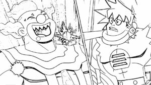 Akedo Coloring Pages | WONDER DAY — Coloring pages for children and adults