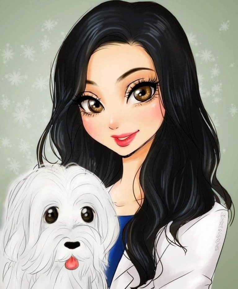 Cute Drawings Portraits (70 Photos) | WONDER DAY — Coloring pages for ...