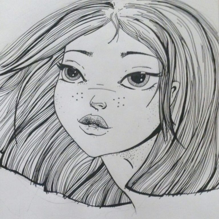 Cute Drawings Portraits (70 Photos) | WONDER DAY — Coloring pages for ...