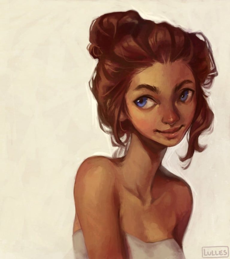 Cute Drawings Portraits (70 Photos) | WONDER DAY — Coloring pages for ...