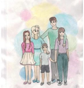 Family Easy Drawings | 55 Images for Sketch