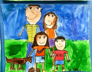 Family Easy Drawings | 55 Images for Sketch