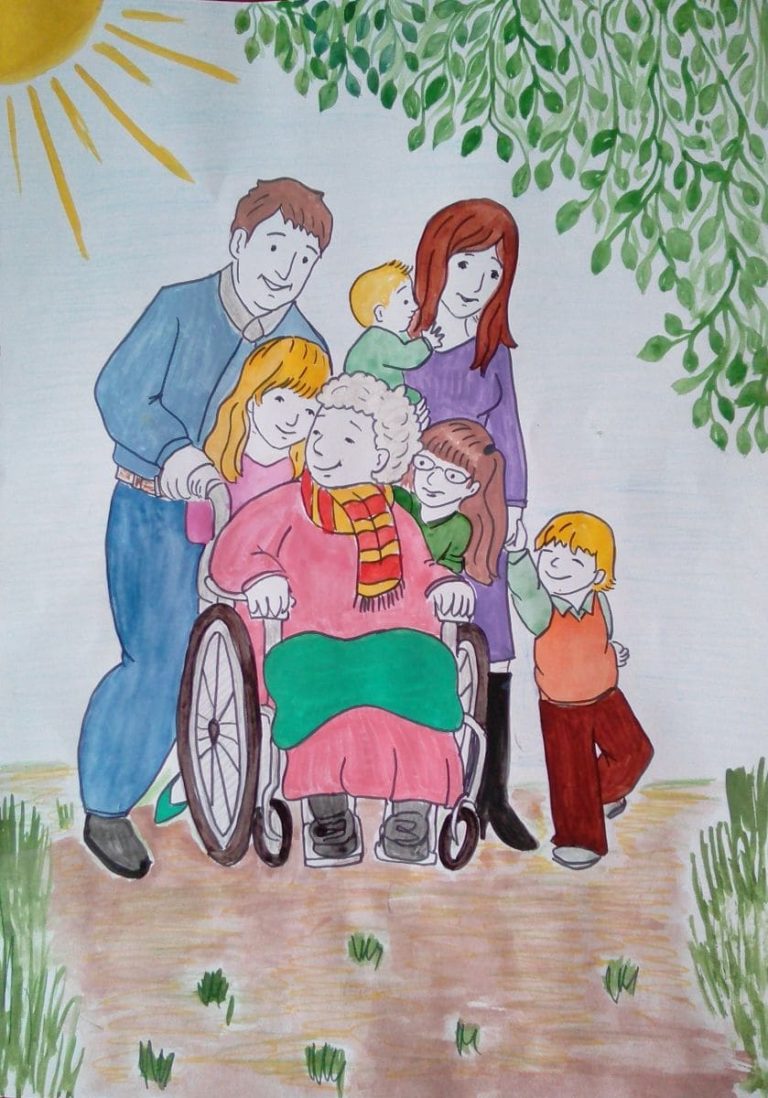 Family Easy Drawings | 55 Images for Sketch