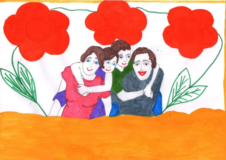 Family Easy Drawings | 55 Images for Sketch