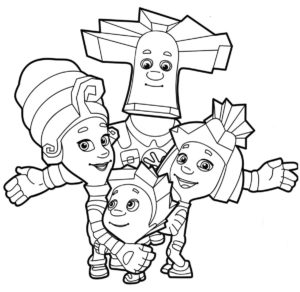 The Fixies Coloring Pages | 70 Coloring Pages