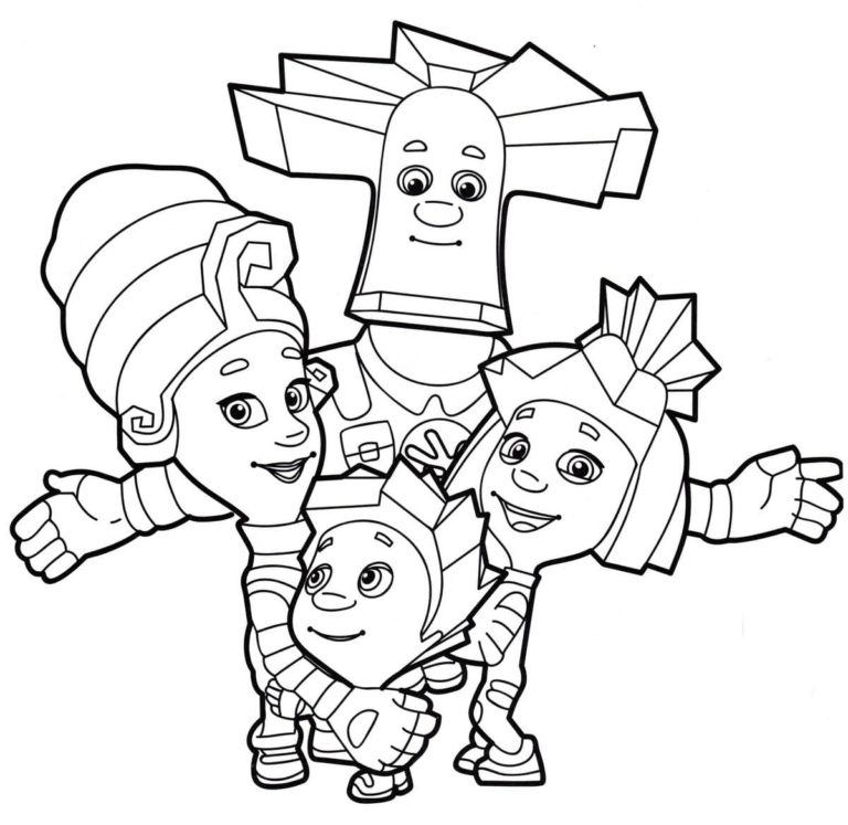 The Fixies Coloring Pages | 70 Coloring Pages