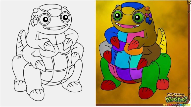 My Singing Monsters Coloring Pages | WONDER DAY — Coloring pages for ...