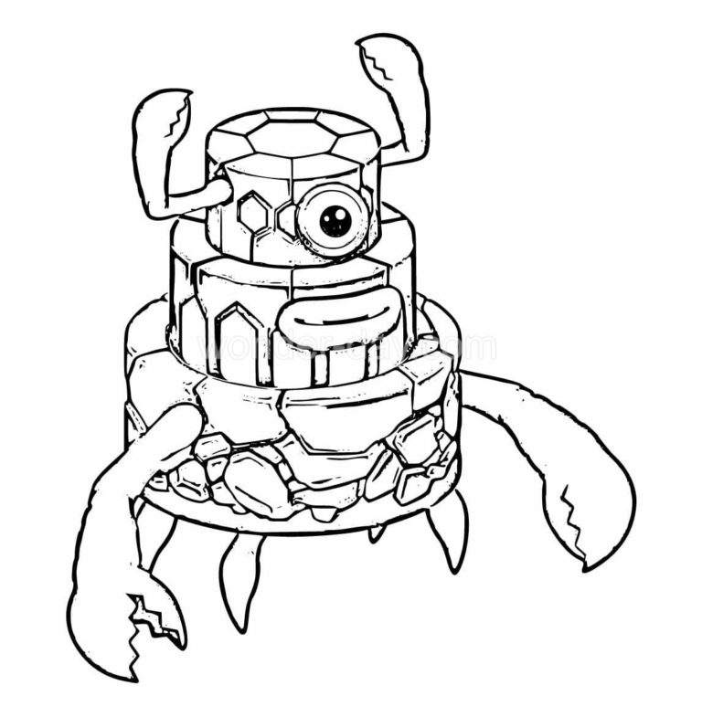 My Singing Monsters Coloring Pages | WONDER DAY — Coloring pages for ...