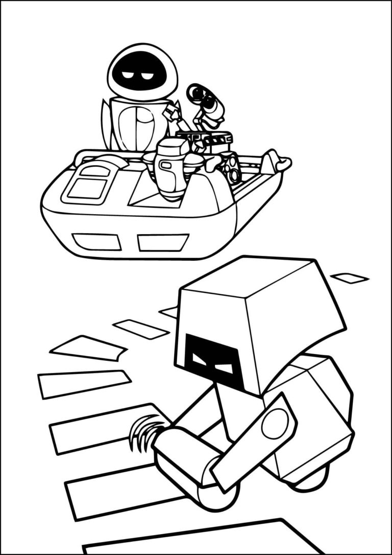 WALL-E coloring pages | 50 Free coloring pages