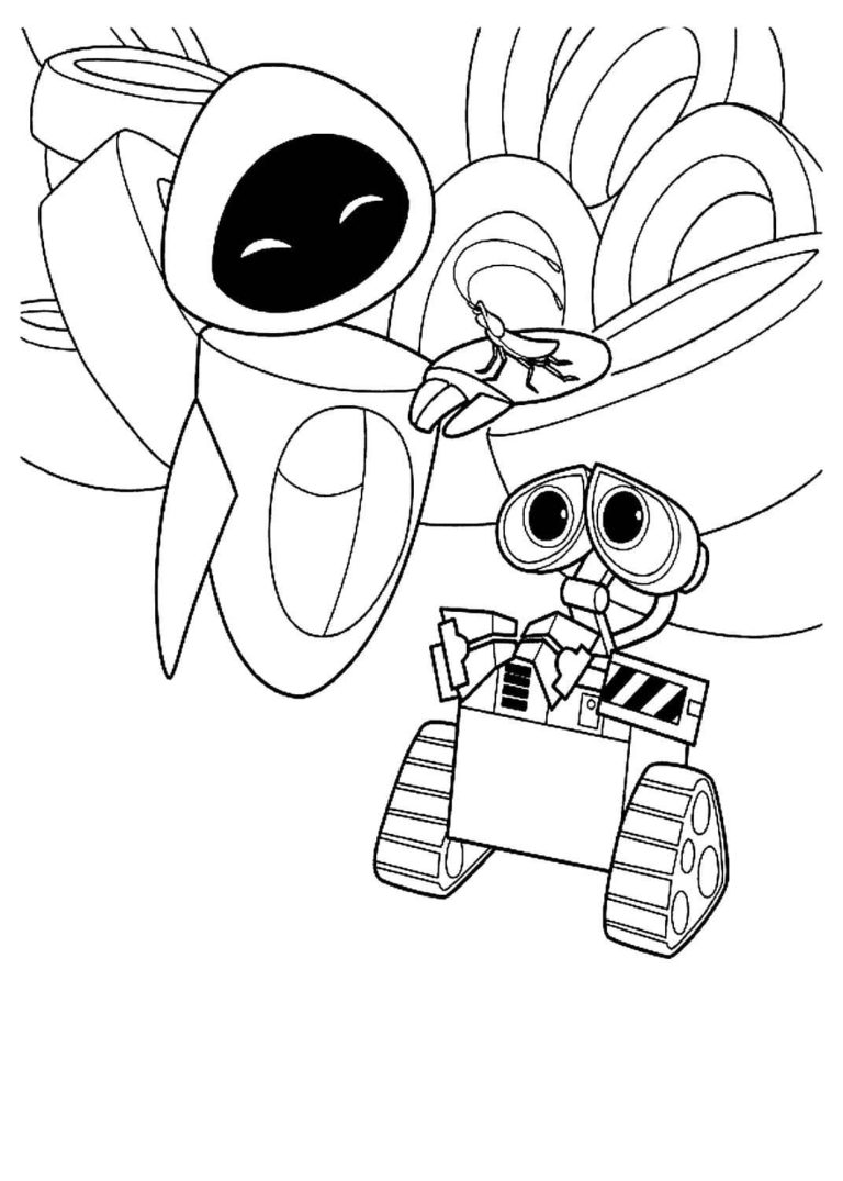 WALL-E coloring pages | 50 Free coloring pages